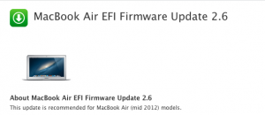 Apple lanseaza MacBook Air EFI Firmware Update 2.6 | iDevice.ro