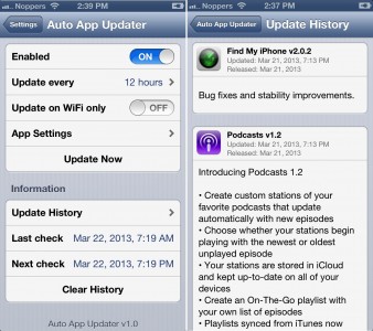 Auto App Updater iti actualizeaza automat aplicatiile din App Store ...