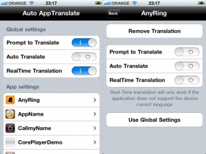 Auto AppTranslate traduce aplicatiile instalate in iDevice-ul tau, este ...