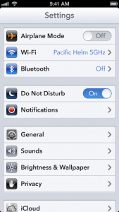 iOS 7 Settings App este prezentata intr-un nou concept | iDevice.ro