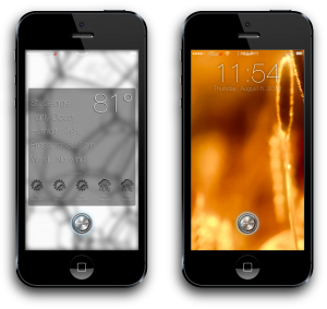 iOS7 Accelerometer Slideshow Lockscreens implementeaza efectul parallax in LockScreen-ul din iOS ...