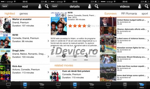 Orange TV Go - TV LIVE pe iPhone si iPad de la Orange Romania | iDevice.ro
