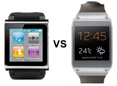 iPod Nano vs Samsung Galaxy Gear | iDevice.ro