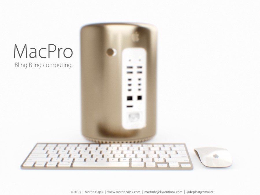 Iata un Mac Pro auriu demn de Apple | iDevice.ro