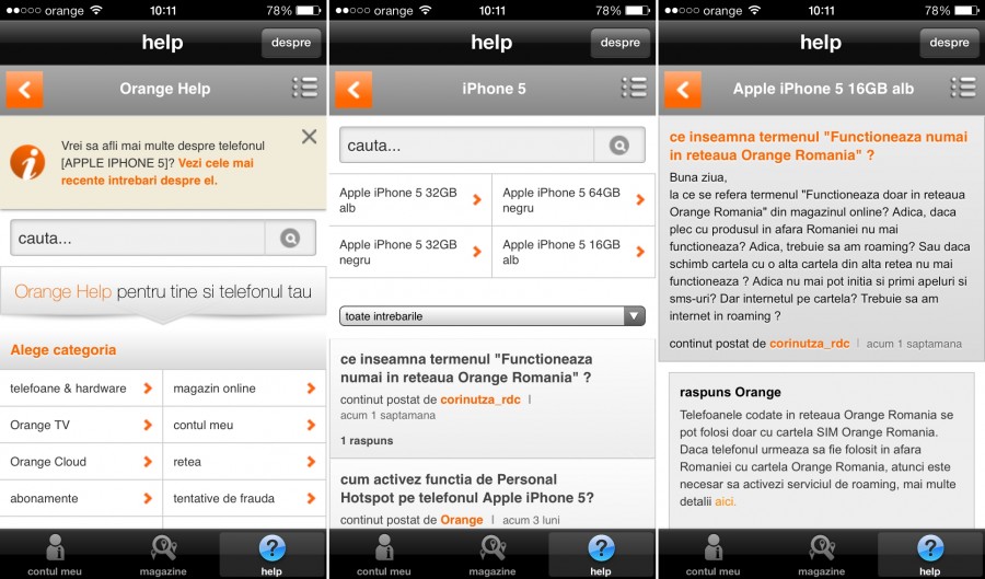 Contul Meu Orange – cum imi administrez si aflu informatii despre ...