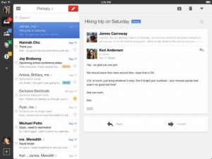 GMail app update aduce un design nou potrivit iOS 7 si nu doar atat ...