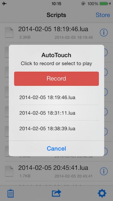 AutoTouch for iOS 7 permite automatizarea actiunilor din iOS 7 | iDevice.ro