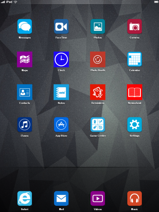 Modern Windows 8 iPad Theme aduce interfata Windows 8 pe iPad | iDevice.ro