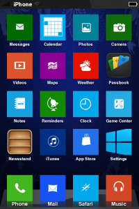 Windows 8 iOS Theme – o noua tema Windows 8 pentru iOS 7 | iDevice.ro