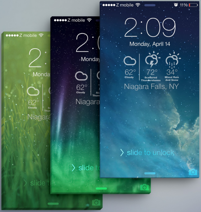 WeatherLockscreen aduce un mod nou de a vizualiza informatii despre ...