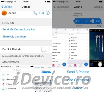 iOS 8 Messages prezentare Video | iDevice.ro