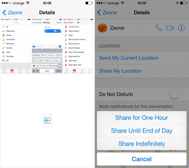 iOS 8 Messages - iata toate noutatile! | iDevice.ro