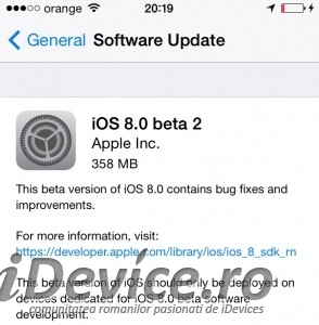 iOS 8 beta 2 – iata toate noutatile – articol actualizat constant x28 ...