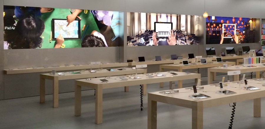 Apple schimba materialele promotionale din Apple Store-uri, lanseaza ...