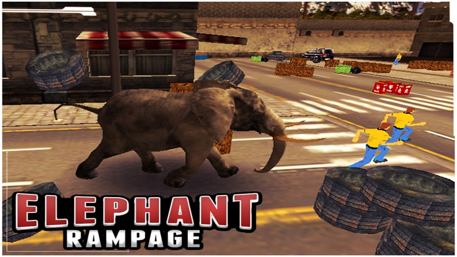 Elephant Rampage - distruge orase controland elefanti intr-un nou joc ...