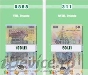Bani – numara-i fara numar, fara numar intr-o aplicatie pentru iPhone ...