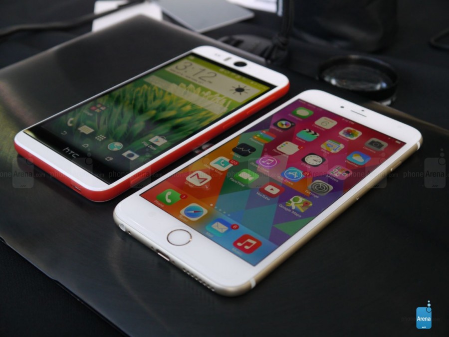 HTC Desire Eye vs iPhone 6 Plus – comparatie preliminara (Video ...