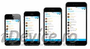 Skype pentru iPhone este acum compatibila cu iPhone 6 si iPhone 6 Plus ...