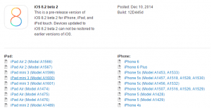 iOS 8.2 beta 2 – iata ce aduce nou | iDevice.ro