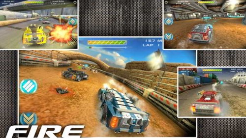 Battle Riders - un battle car racing game extrem de interesant ...