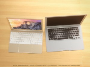 MacBook Air 12 inch – design-ul este prezentat intr-o serie de imagini ...