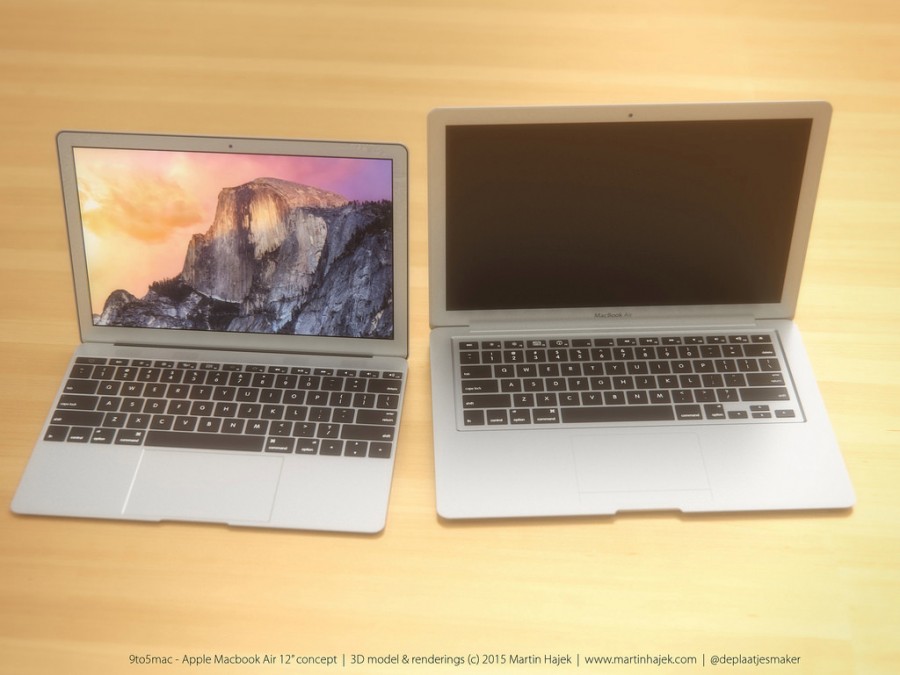 MacBook Air 12 inch – design-ul este prezentat intr-o serie de imagini ...