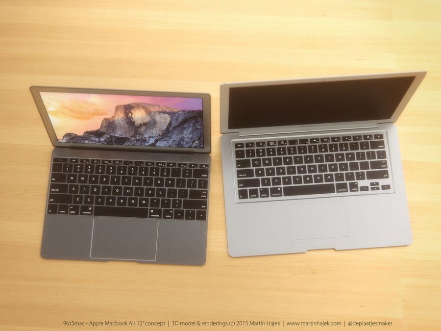 MacBook Air 12 inch – design-ul este prezentat intr-o serie de imagini ...