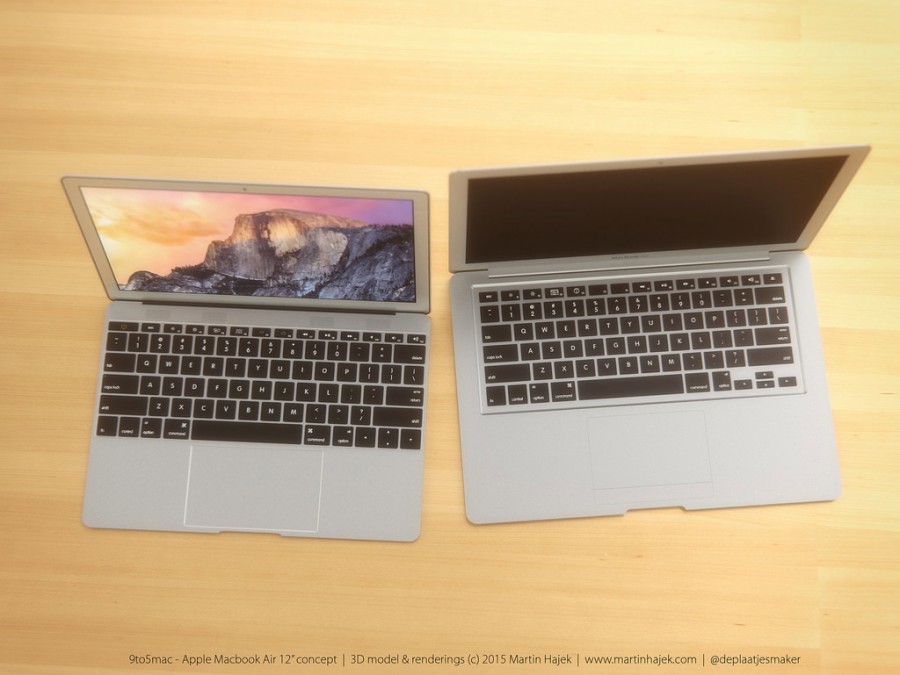 MacBook Air 12 inch – design-ul este prezentat intr-o serie de imagini ...