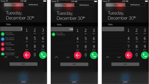 Yobu permite apelarea de numere de telefon din Centrul de Notificari ...