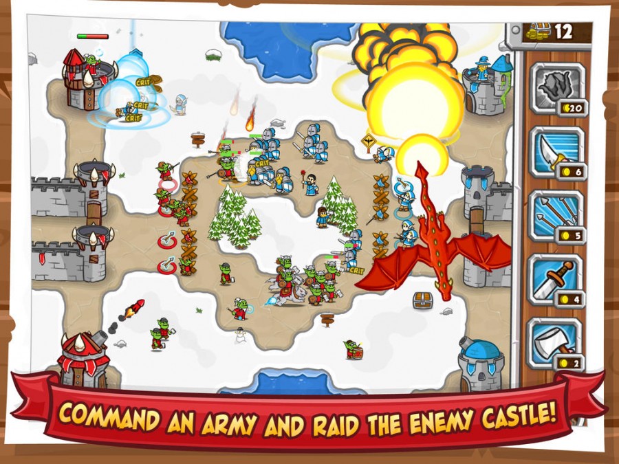 Castle Raid 2 – cucereste castele virtuale intr-un joc de strategie ...