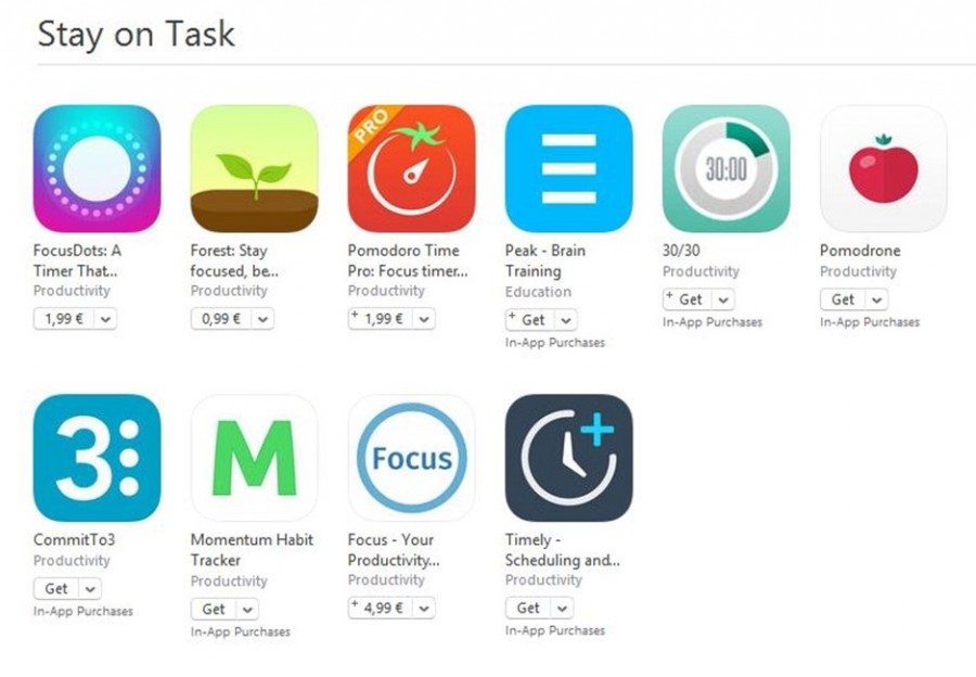 Stay on Task – Apple recomanda aplicatii pentru administrarea task ...