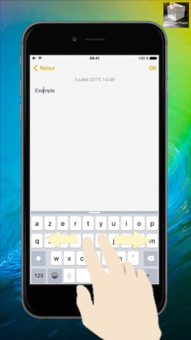 iOS 9 KeyboardSelection aduce o functie a iOS 9 in tastatura iOS 8 ...