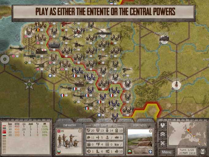 Commander the Great War – un nou joc de strategie grozav disponibil la ...