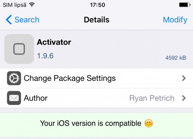 Activator 1.9.6 pentru iOS 9 a fost lansat | iDevice.ro