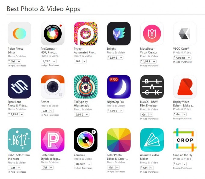 Cele mai bune aplicatii foto si video | iDevice.ro