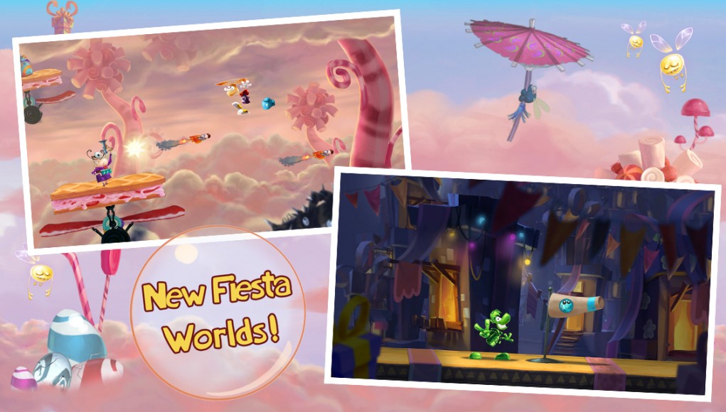 Rayman Fiesta Run este disponibil GRATUIT | iDevice.ro