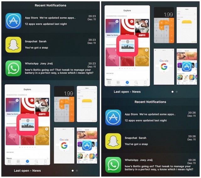 Mockingbird aduce un nou task switcher in iOS 9 | iDevice.ro
