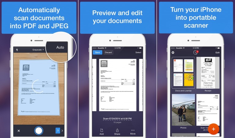 Scanner Pro – cea mai buna aplicatie de scanat documente oferita la ...