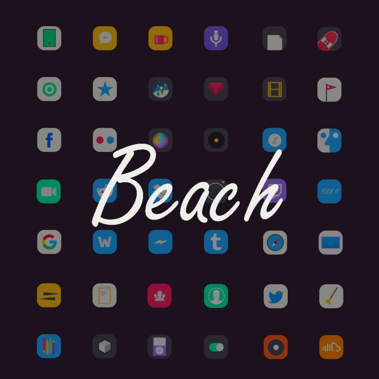 Beach – o noua tema eleganta pentru iPhone si iPad | iDevice.ro