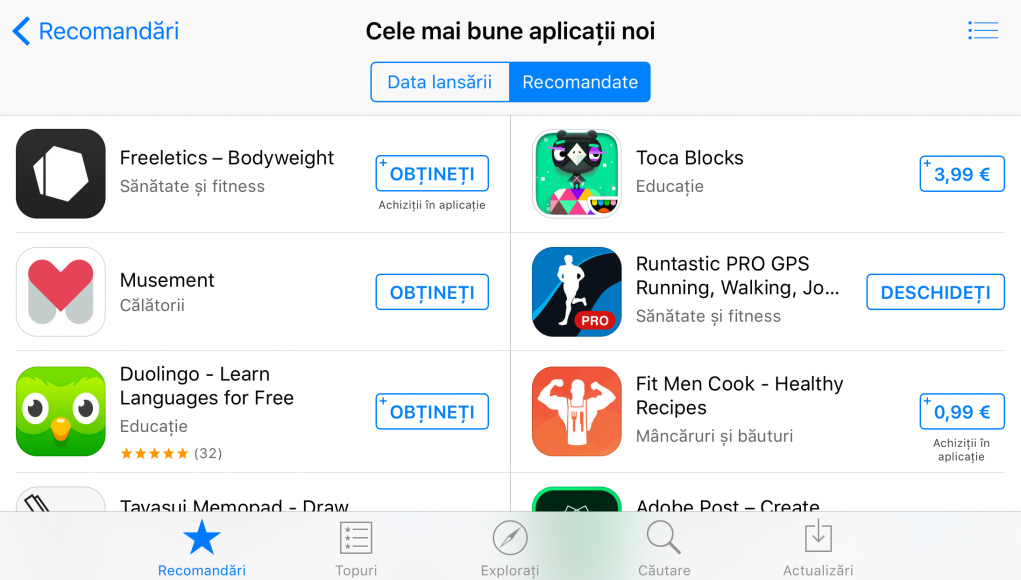 Cele mai bune aplicatii noi pentru iPhone, iPad si iPod Touch | iDevice.ro