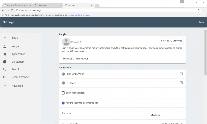 Gogole Chrome - primele imagini cu noul design | iDevice.ro