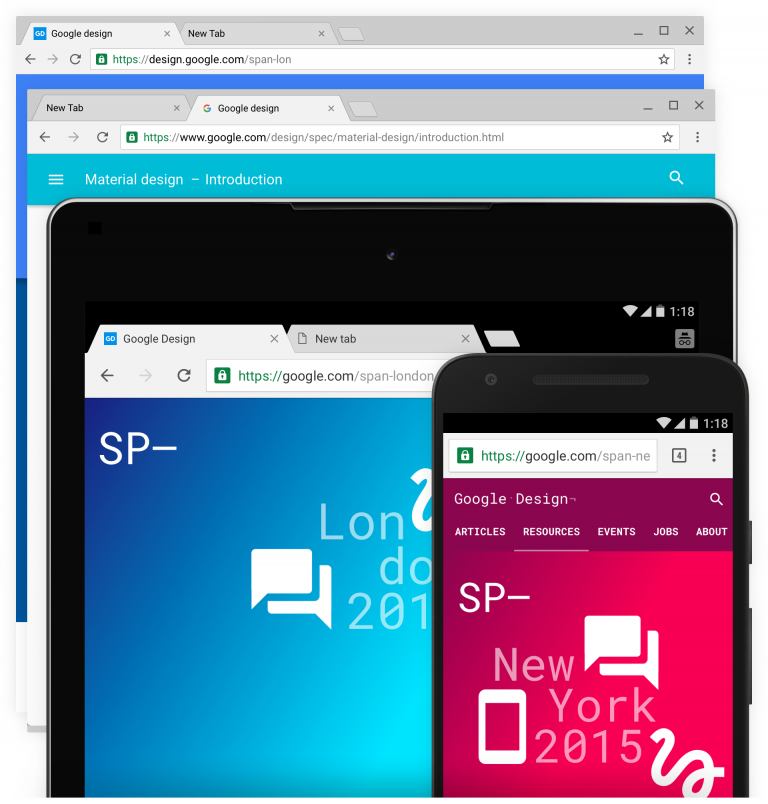 Asa arata noul design al Google Chrome | iDevice.ro