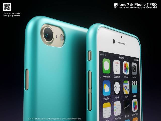 iPhone 7 si 7 Plus concept prezinta smartphone-urile Apple dintr-o noua ...