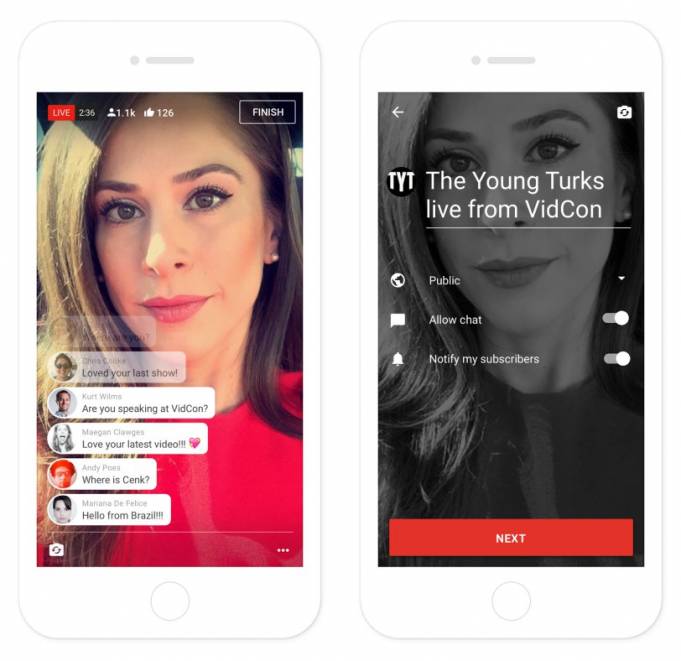 YouTube lanseaza functia de live streaming pentru iPhone si iPad ...