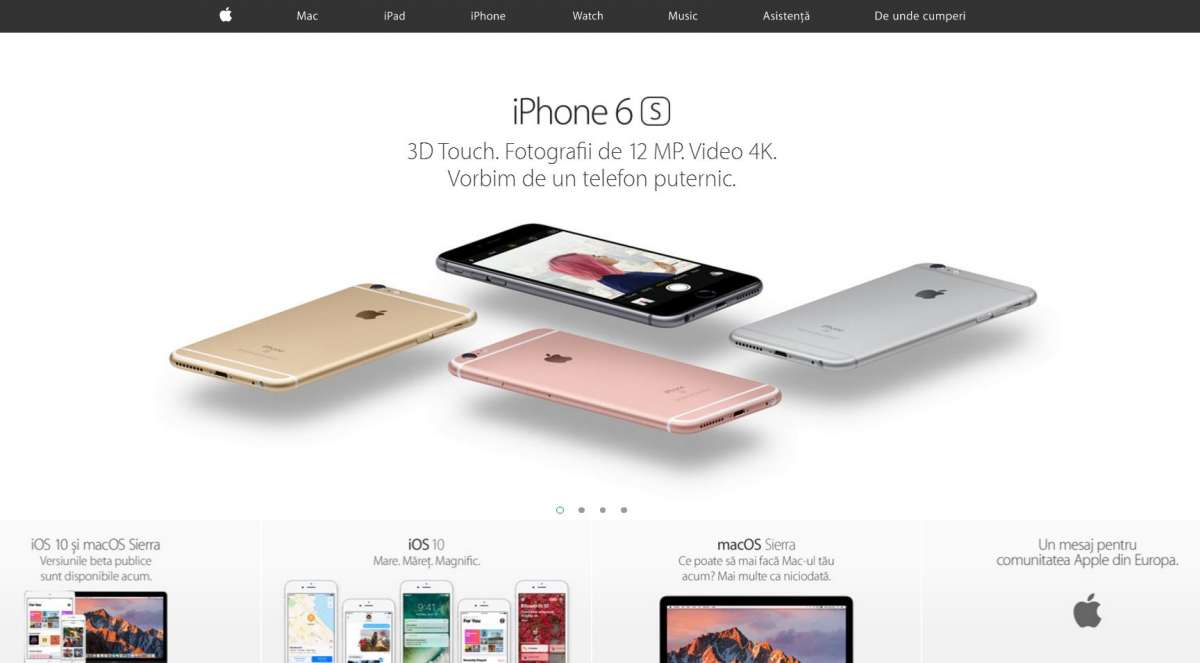 Apple Romania nu stie ca exista iPhone 7 | iDevice.ro