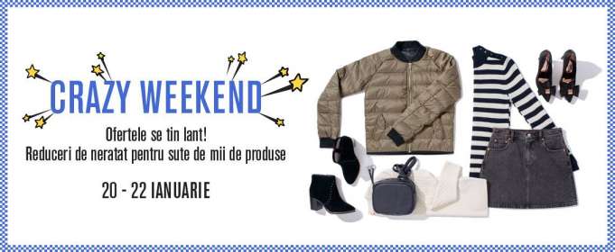 FASHION DAYS CRAZY WEEKEND REDUCERI LA MII DE PRODUSE | iDevice.ro