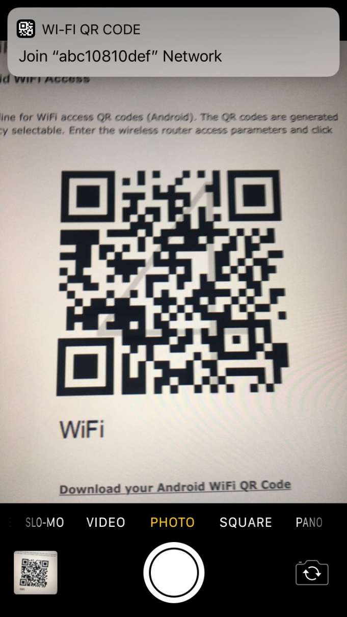iOS 11 scaneaza coduri QR folosind camera iPhone | iDevice.ro
