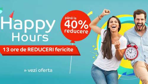 eMAG: ULTIMELE ORE de Reduceri SPECIALE Happy Hours | iDevice.ro