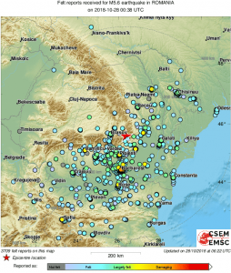CUTREMUR AZI IN Romania, UNDE S-A RESIMTIT PUTERNIC | iDevice.ro