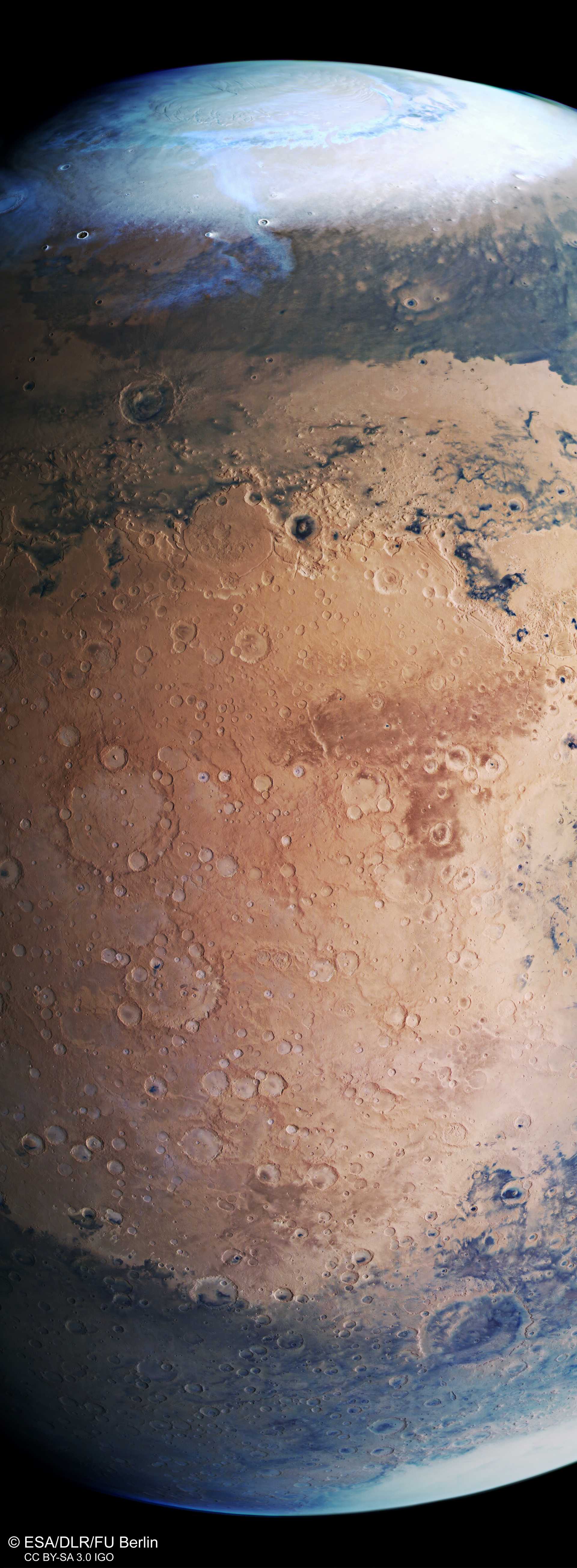 ESA PUBLICA O IMAGINE INCREDIBILA CU PLANETA MARTE CUM NU AI VAZUT-O ...